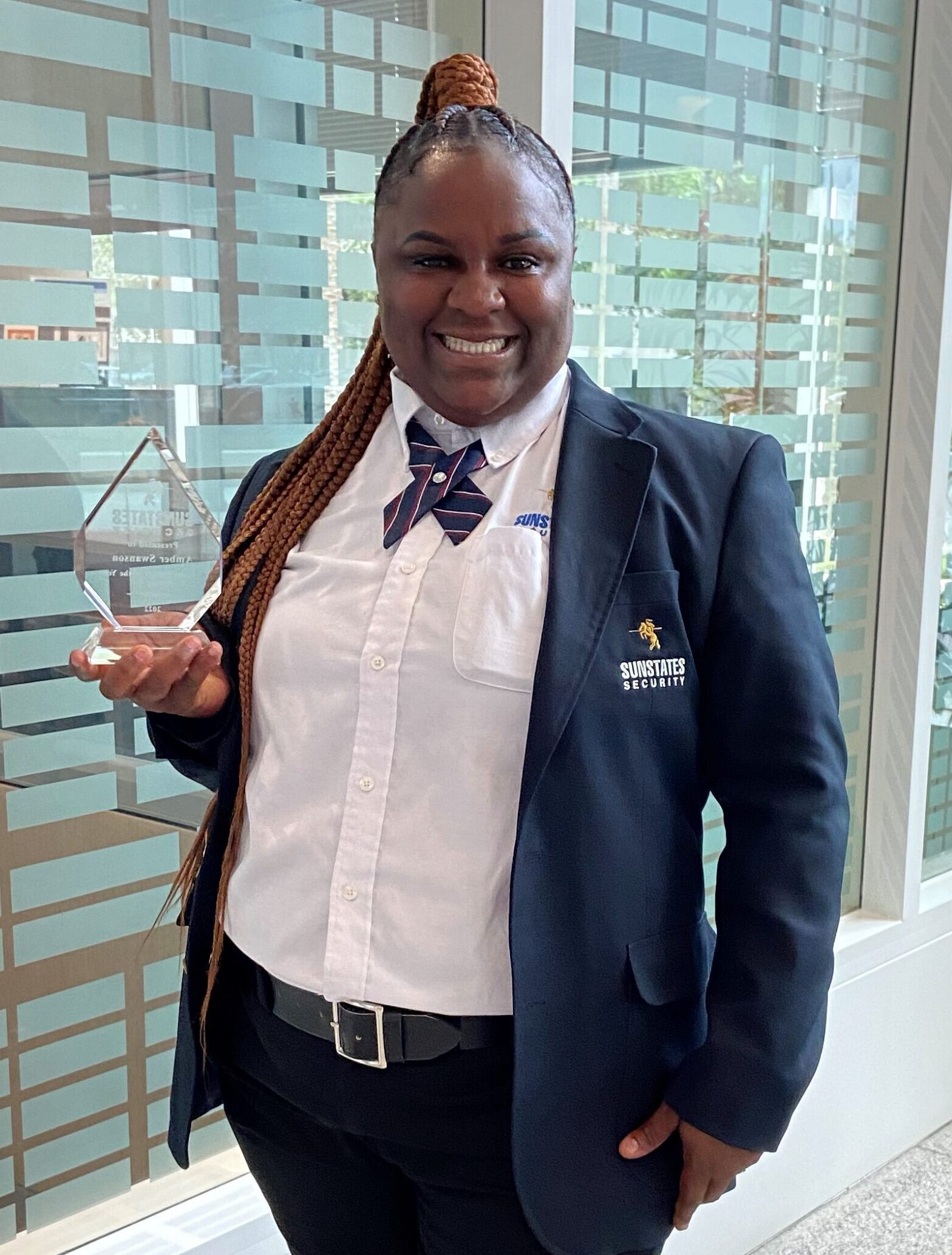 Sunstates Security Officer Of The Year 2022 Rahman Grimes