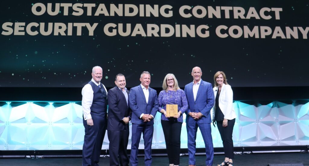 Sunstates Wins Outstanding Contract Security Company 2023